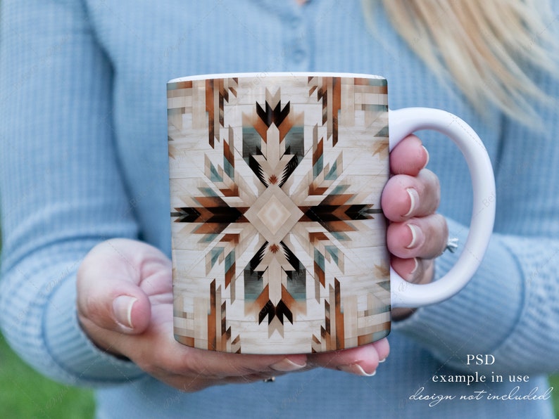 Mug Mockup, Woman Holding Coffee Cup, White Ceramic PSD PNG JPG ...