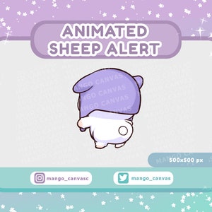 Animated Sheep Alert- Shake Alert - Etsy