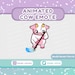 Animated Pink Cow Emote-dance Emote 3 - Etsy