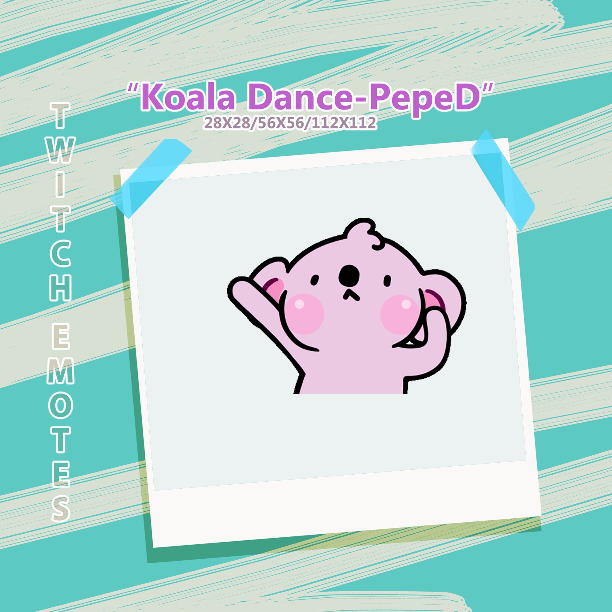 Koala animado Emote-PepeD Emote - Etsy México