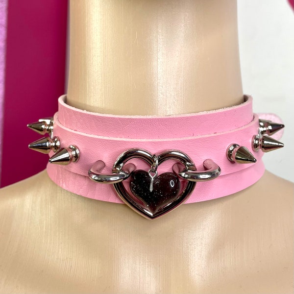 Spiked Choker - Etsy