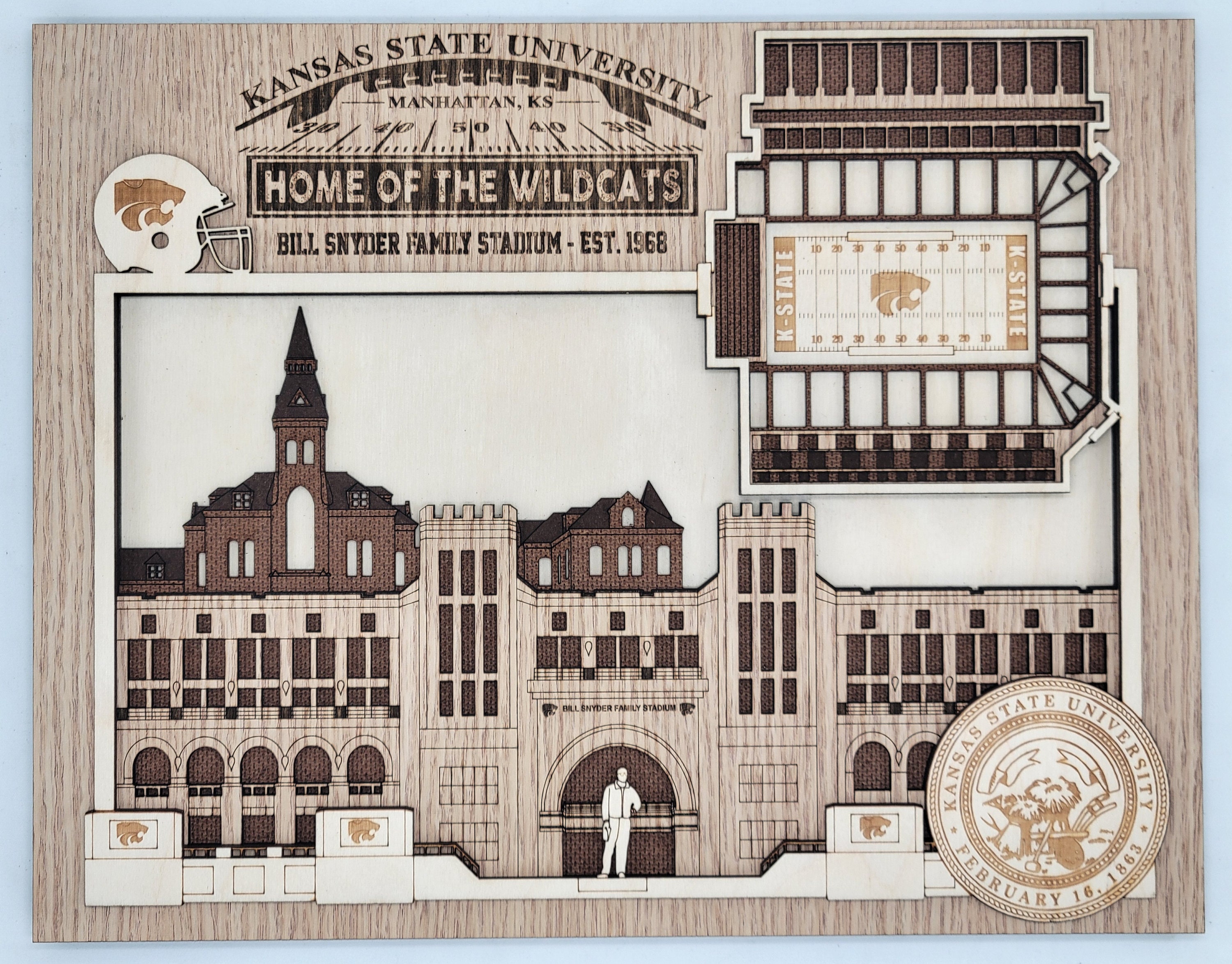 Bill Snyder Family Stadium Home of Kansas State Wildcats Football ...