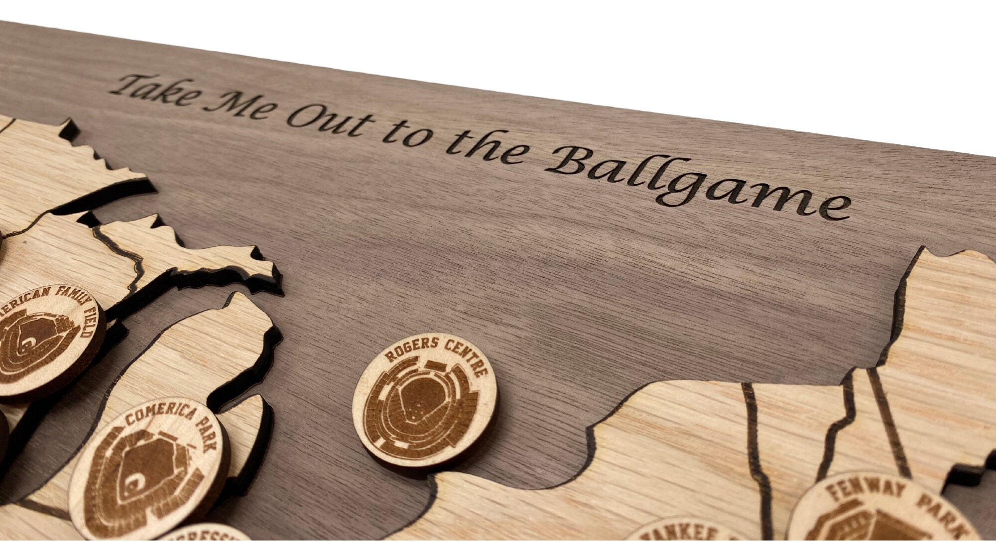 MLB Baseball Travel Map, Major League Baseball Ballpark Bucket List ...