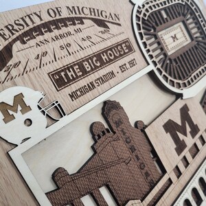 Michigan Stadium - "the Big House" - Home of Michigan Wolverines ...