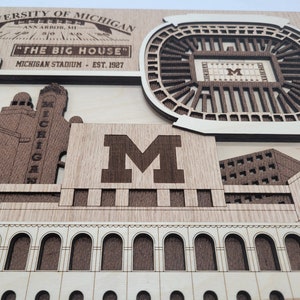 Michigan Stadium - "the Big House" - Home of Michigan Wolverines ...