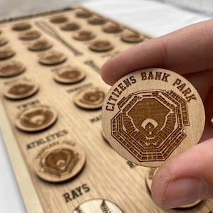 MLB Baseball Travel Bucket List, Major League Baseball Ballpark Bucket ...