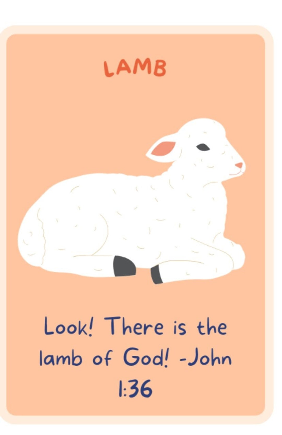 Lent/easter Kids Flashcards With Scriptures • Christian Resources ...