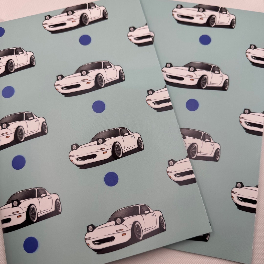 Mx5 Mk1(na) Miata Gift Wrapping Paper Sheet *70x50cm* / Car Gift Wrap ...