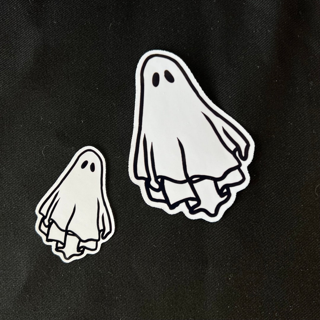 Spooky Ghost Sticker / Ghost Decal / Halloween Themed Stickers / Fall ...