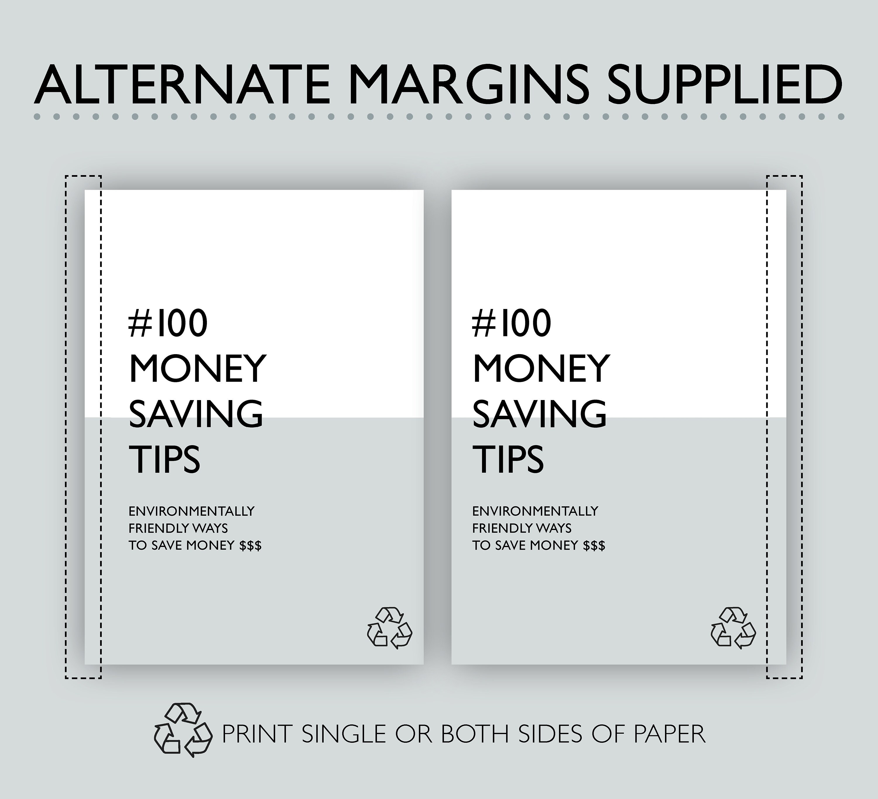 100 Ways to Save Money Eco Home Sustainable Living Savings Challenge ...