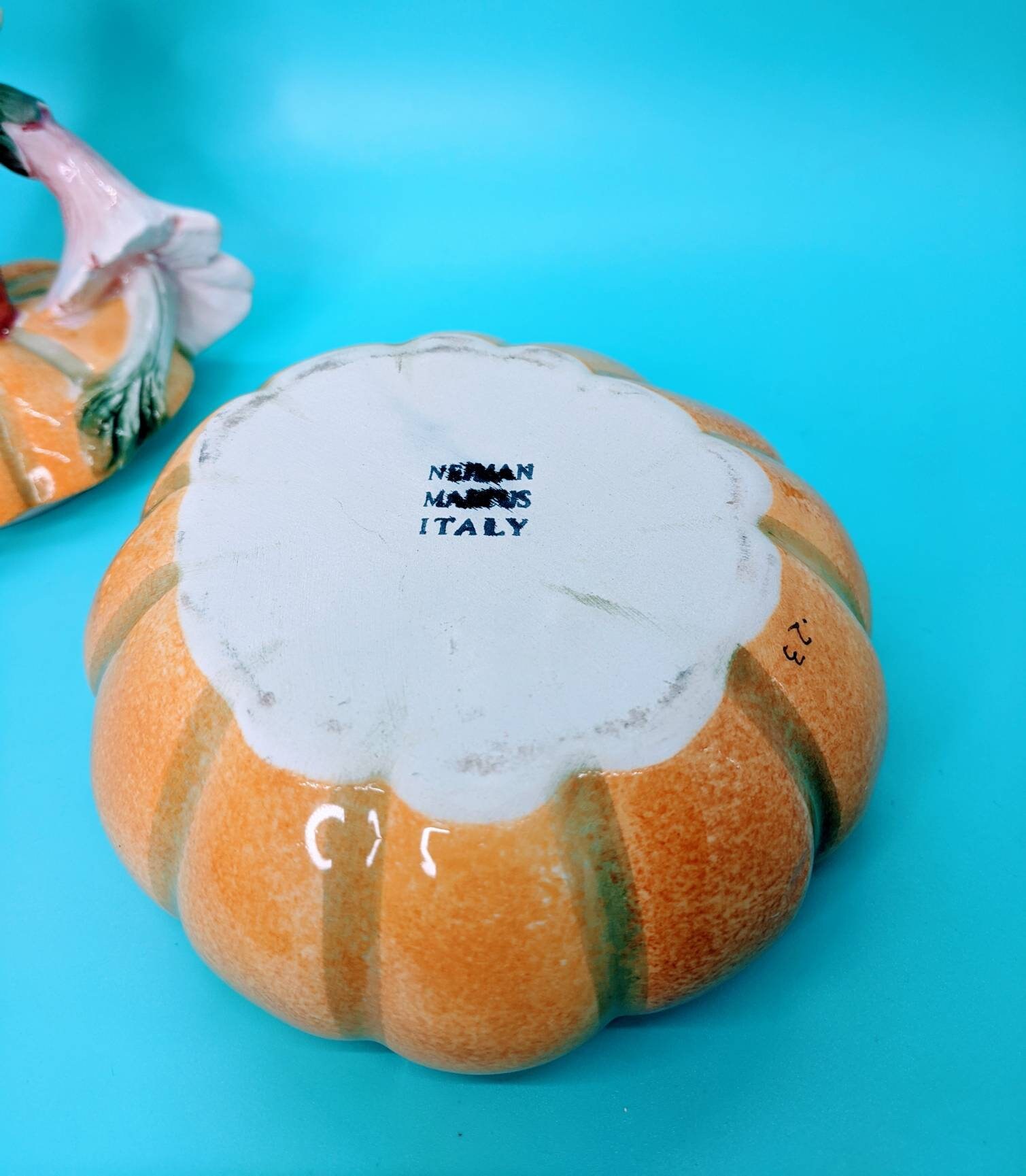 Vintage Neiman Marcus Horchow Anthropomorphic Vegetable Pixie Trinket ...