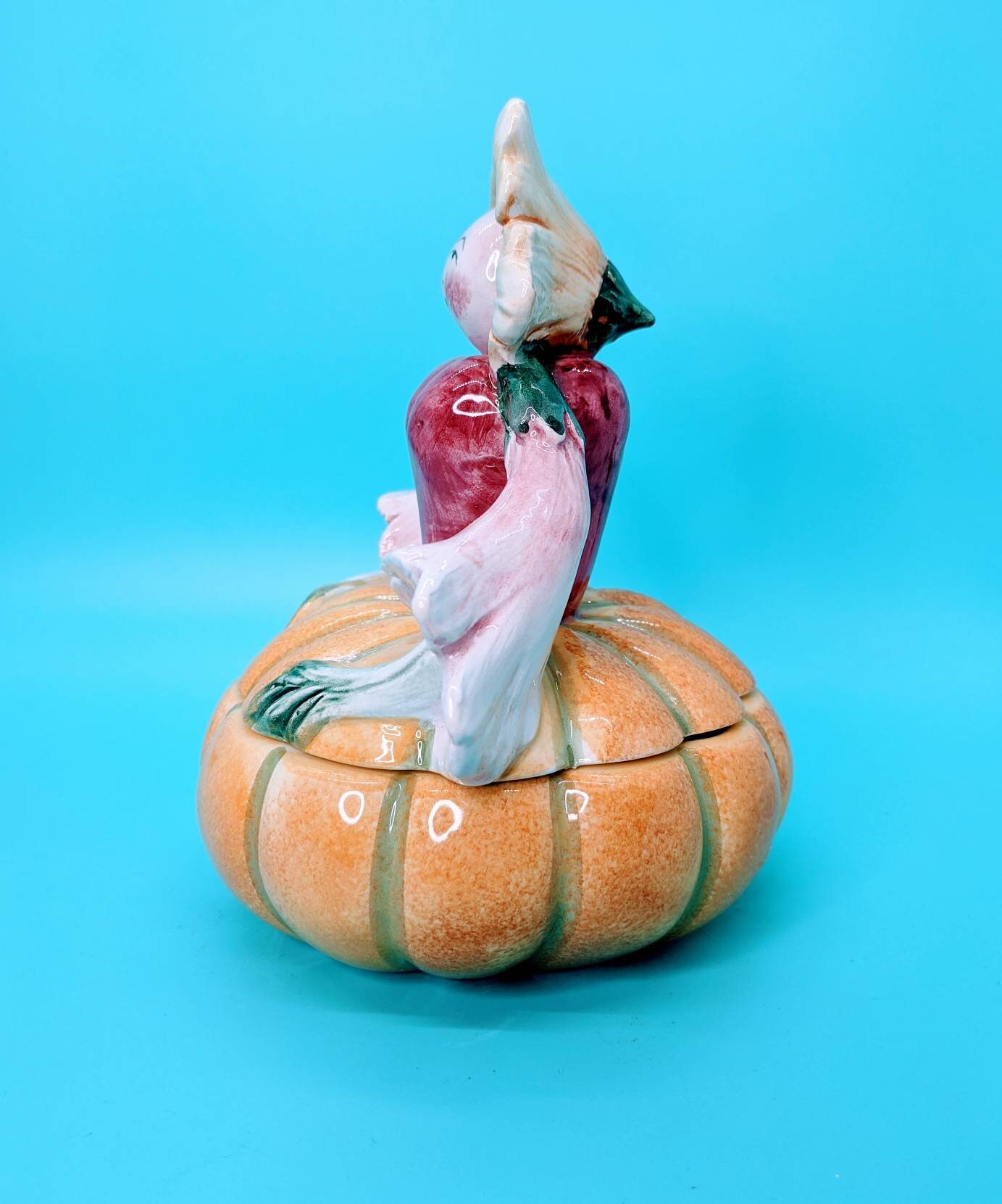 Vintage Neiman Marcus Horchow Anthropomorphic Vegetable Pixie Trinket ...