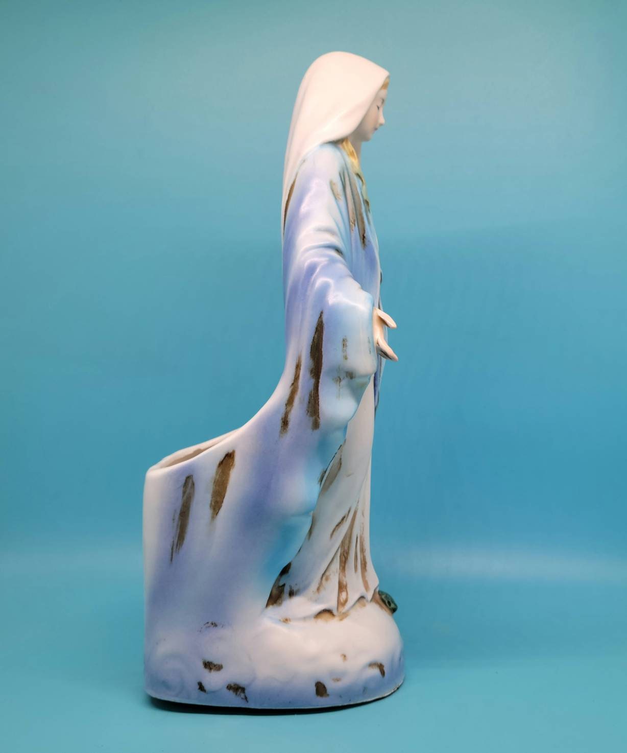 Vintage Lefton Our Lady of Grace Porcelain Planter 1960s - Etsy