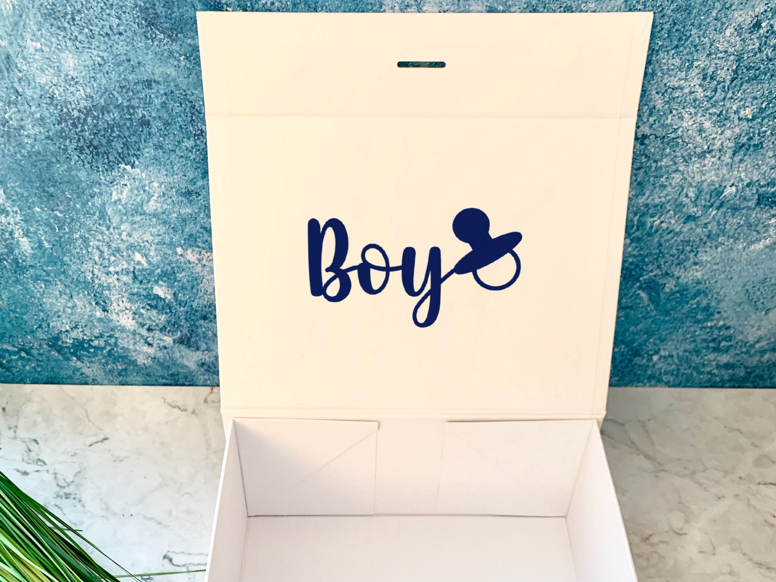 Gender Reveal Premium Luxury Gift Box With Ribbon New Born | Etsy