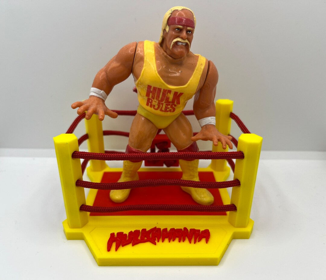 Custom Hasbro WWF Ring Stands - Etsy