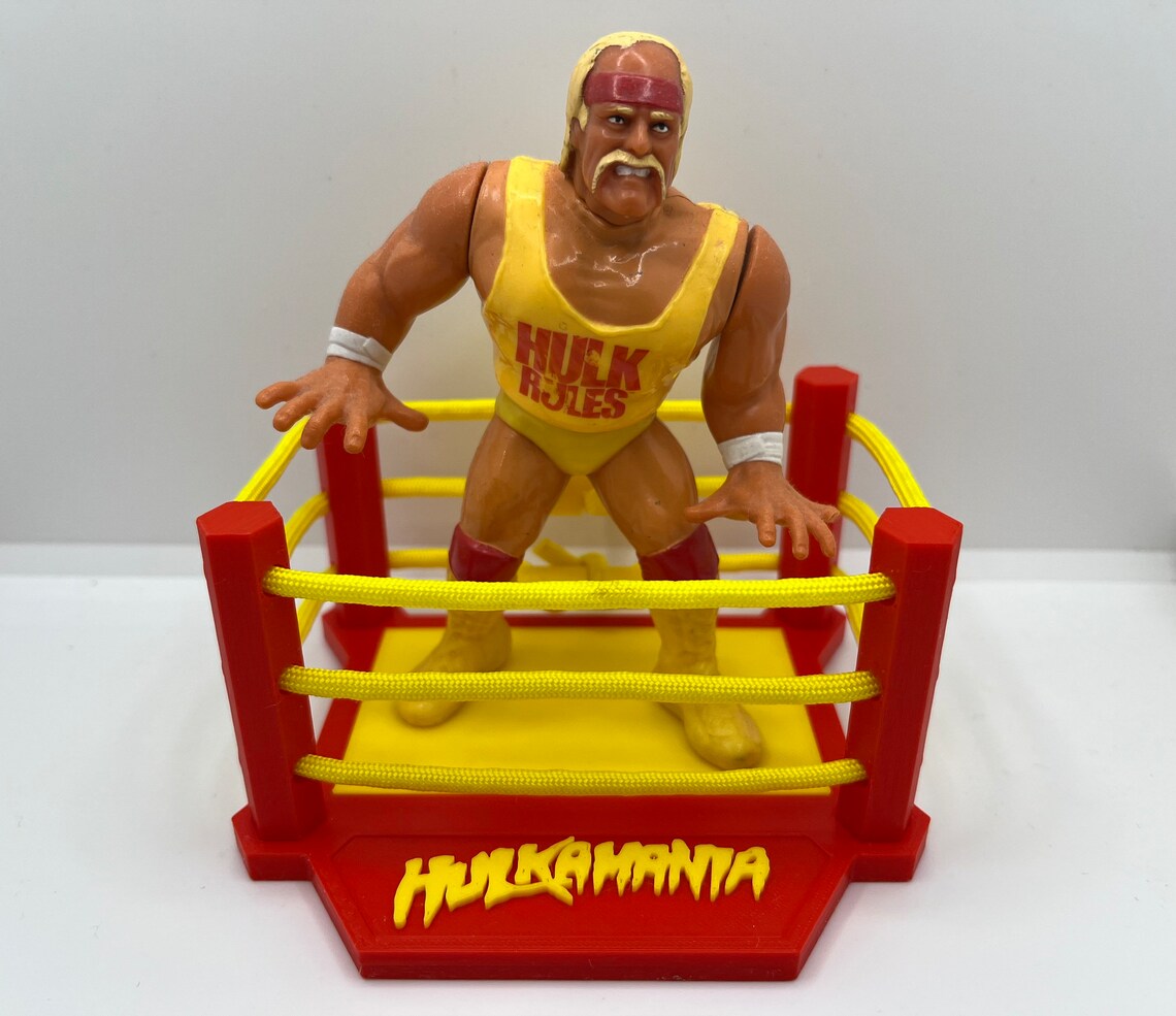 Custom Hasbro WWF Ring Stands - Etsy