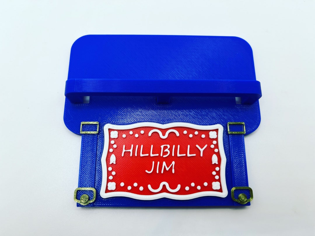 LJN WWF Hillbilly Jim Stand - Etsy