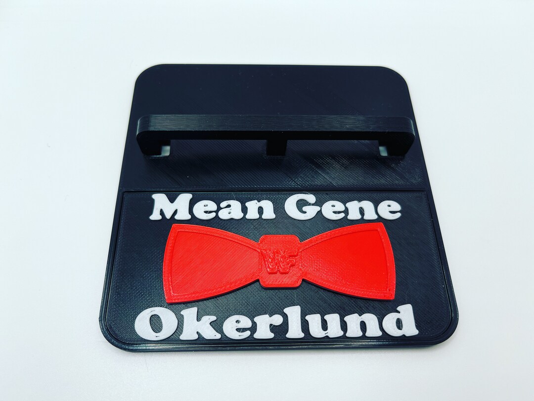 LJN WWF Mean Gene Okerlund Stand - Etsy