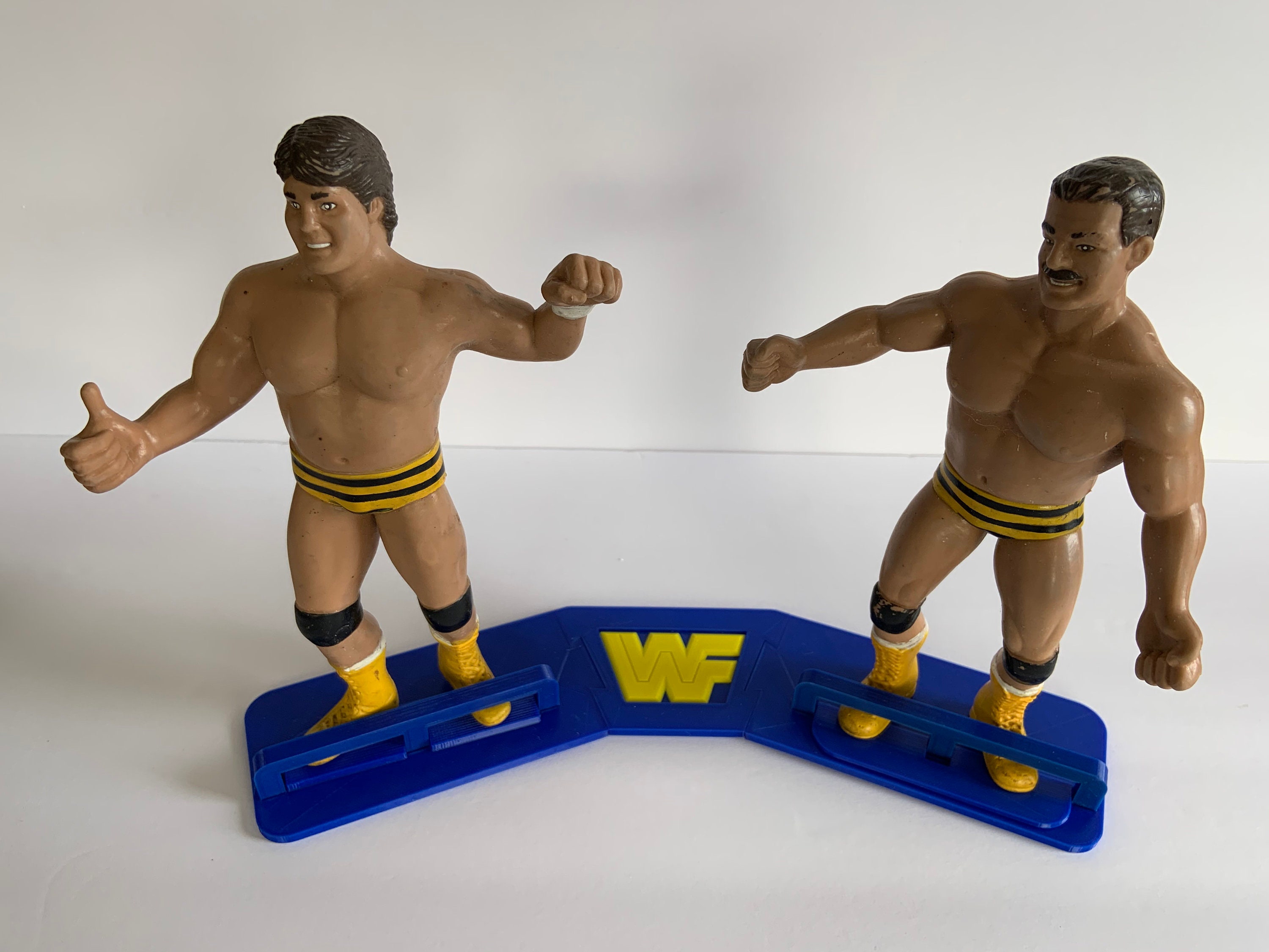 LJN WWF Tag Team Stand - Etsy