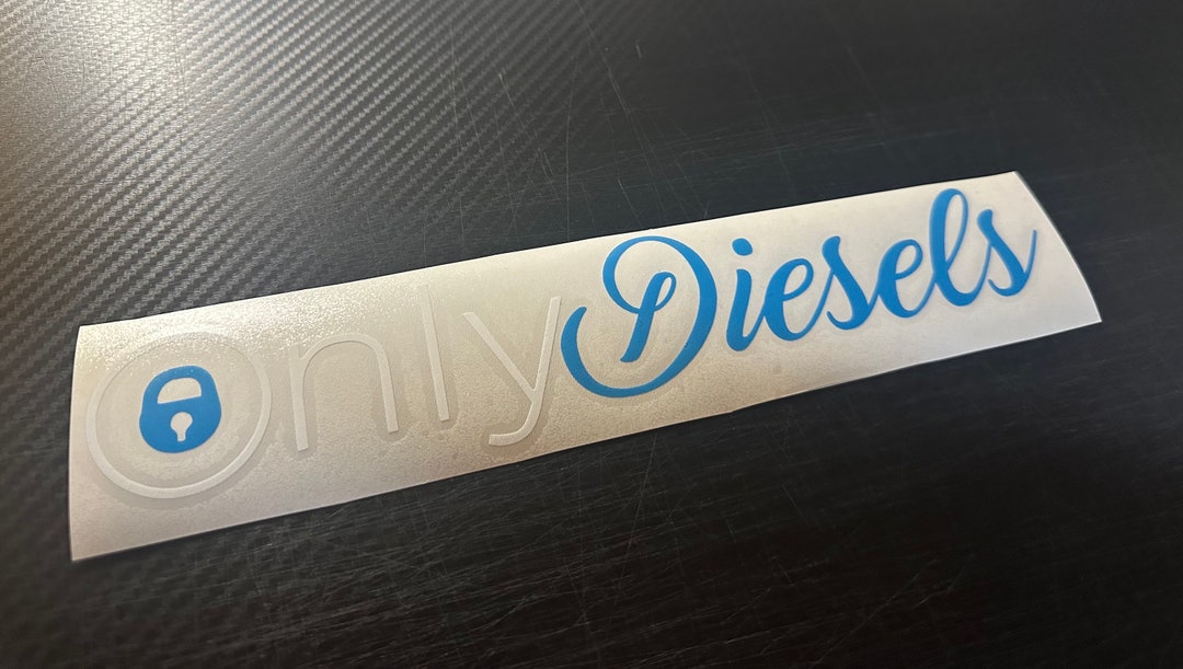 Only Diesels Decal - Etsy