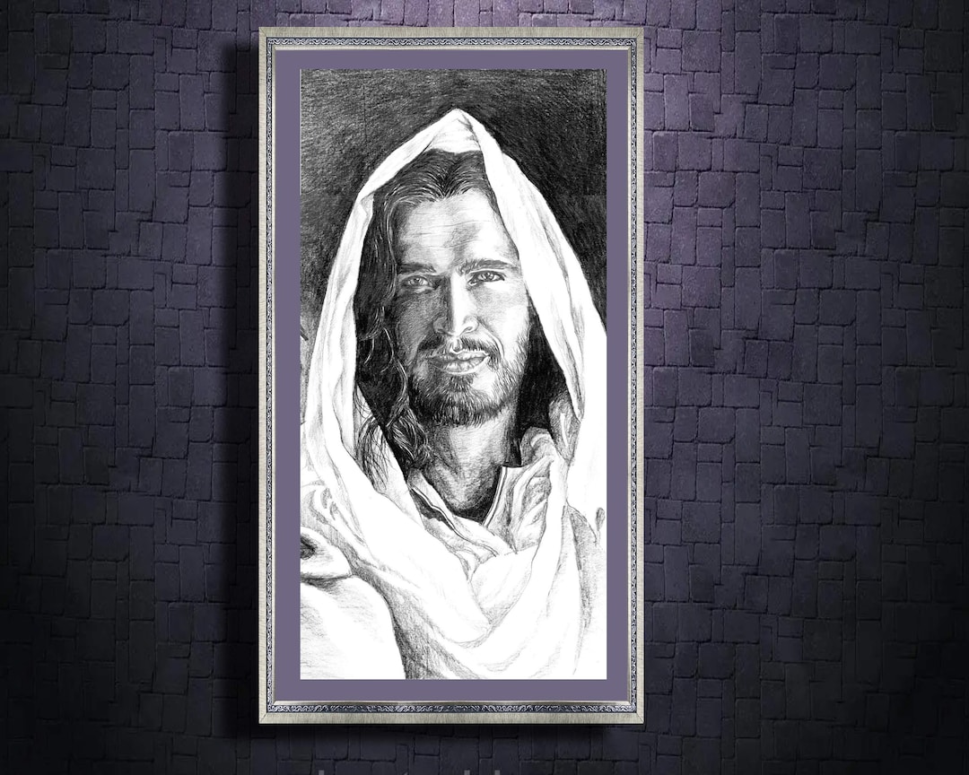 Jesus Portrait Jesus ART LDS Picture LDS Art Sjesus Christ Portrait ...