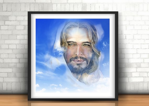 God Face In The Clouds