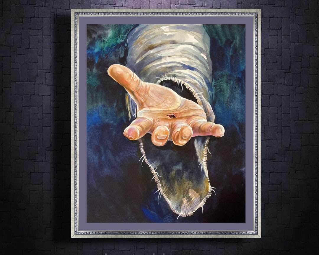 Hand of Jesus Painting LDS Art Following the Savior Give Me Your Hand ...