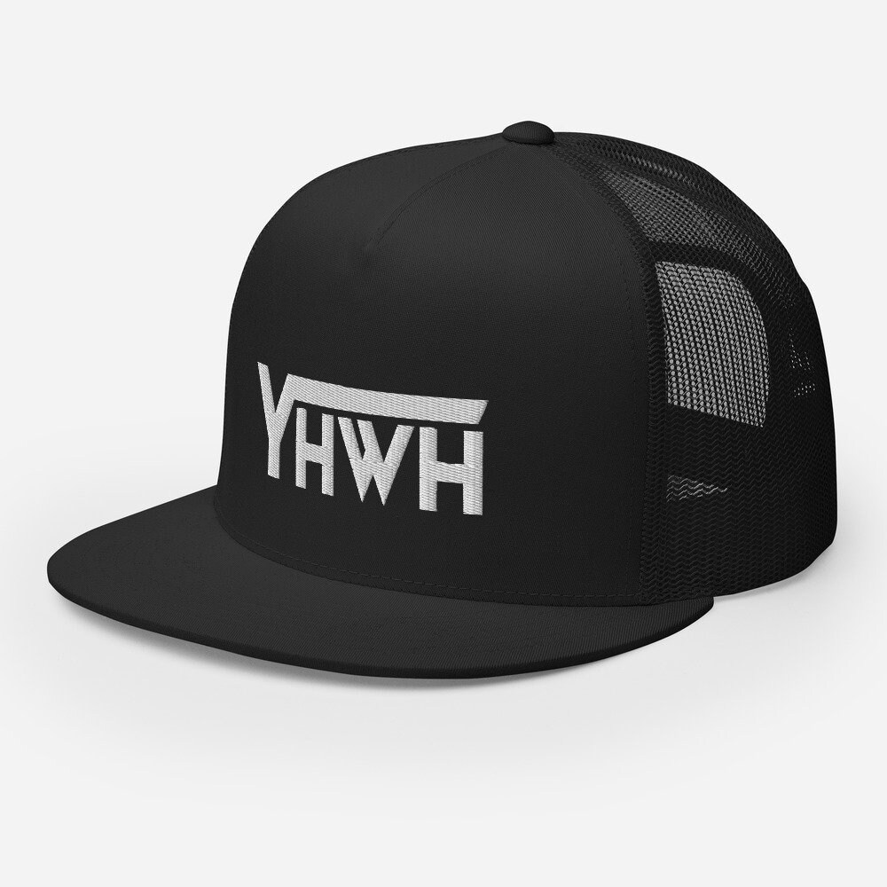 YHWH Trucker Cap YHWH Hat Christian Hat Christian Trucker - Etsy