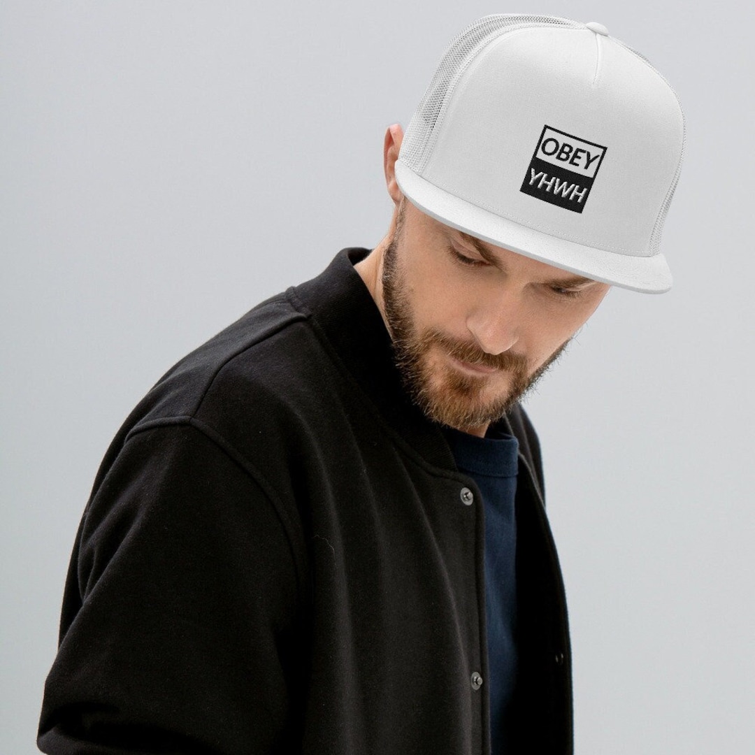 Obey YHWH Trucker Cap, Obey Hat, Obey YHWH Trucker, Christian Hat, - Etsy