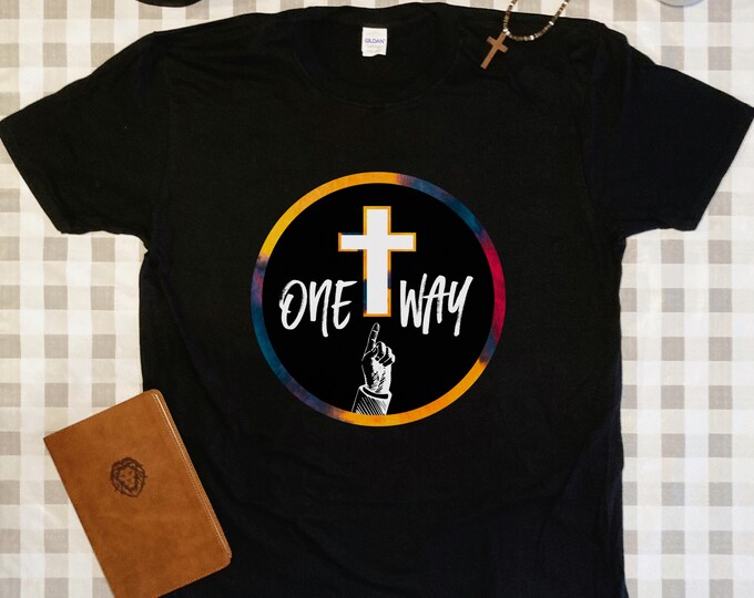 Jesus Sweatshirt, One Way Jesus Sweatshirt, Christian Sweatshirt ...