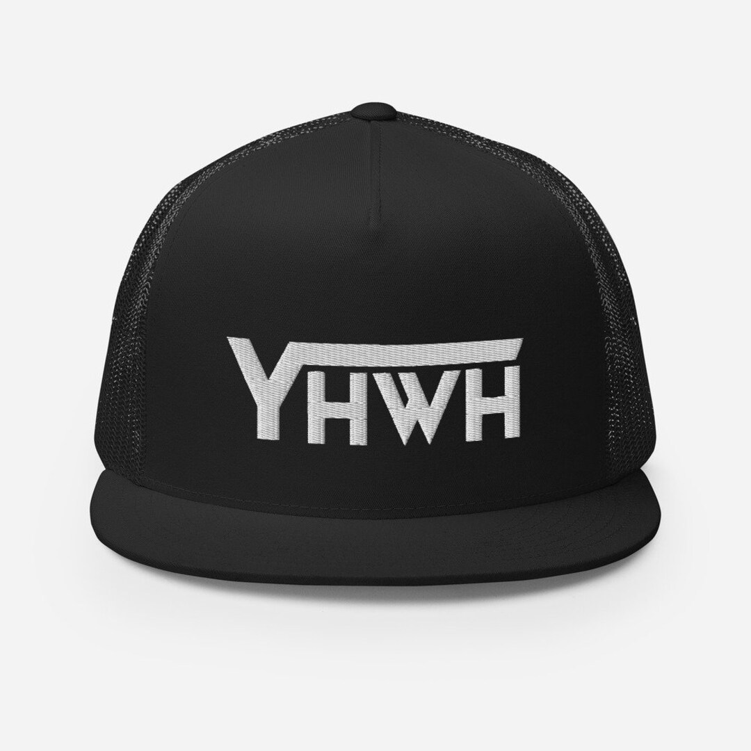 YHWH Trucker Cap, YHWH Hat, Christian Hat, Christian Trucker, - Etsy