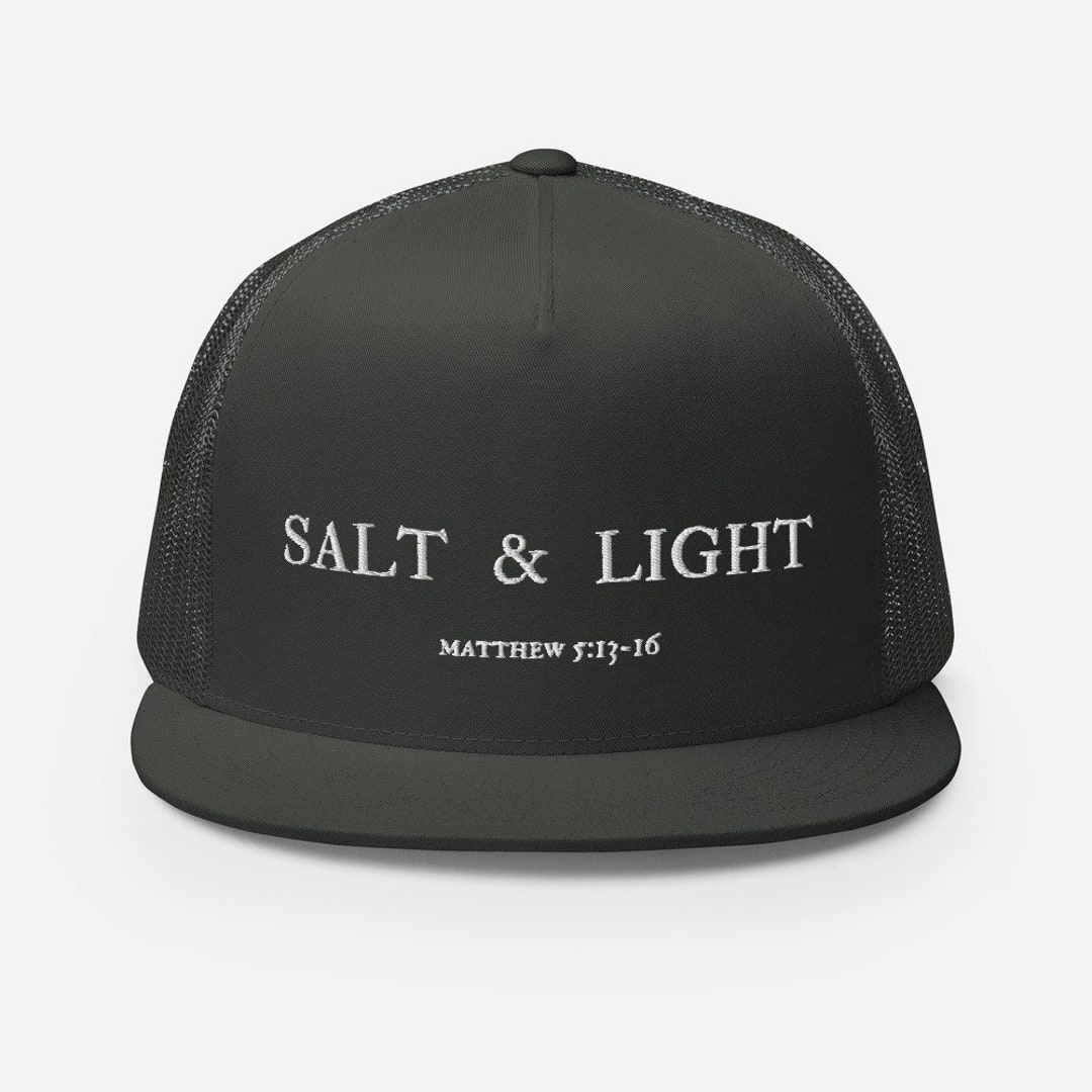 Salt & Light Trucker Cap, Salt and Light, Salt and Light Hat, Salty Hat ...