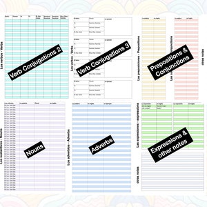 Spanish Workbook Bundle for All Levels Language Learning Grammar ...