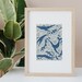 Whale, and the Ocean Art Print, Postcard 5x7/ Humpback Whale Postcard ...