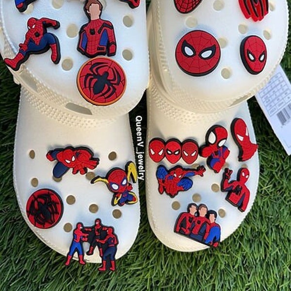 Spider Man Shoe Crocs Charm - Etsy