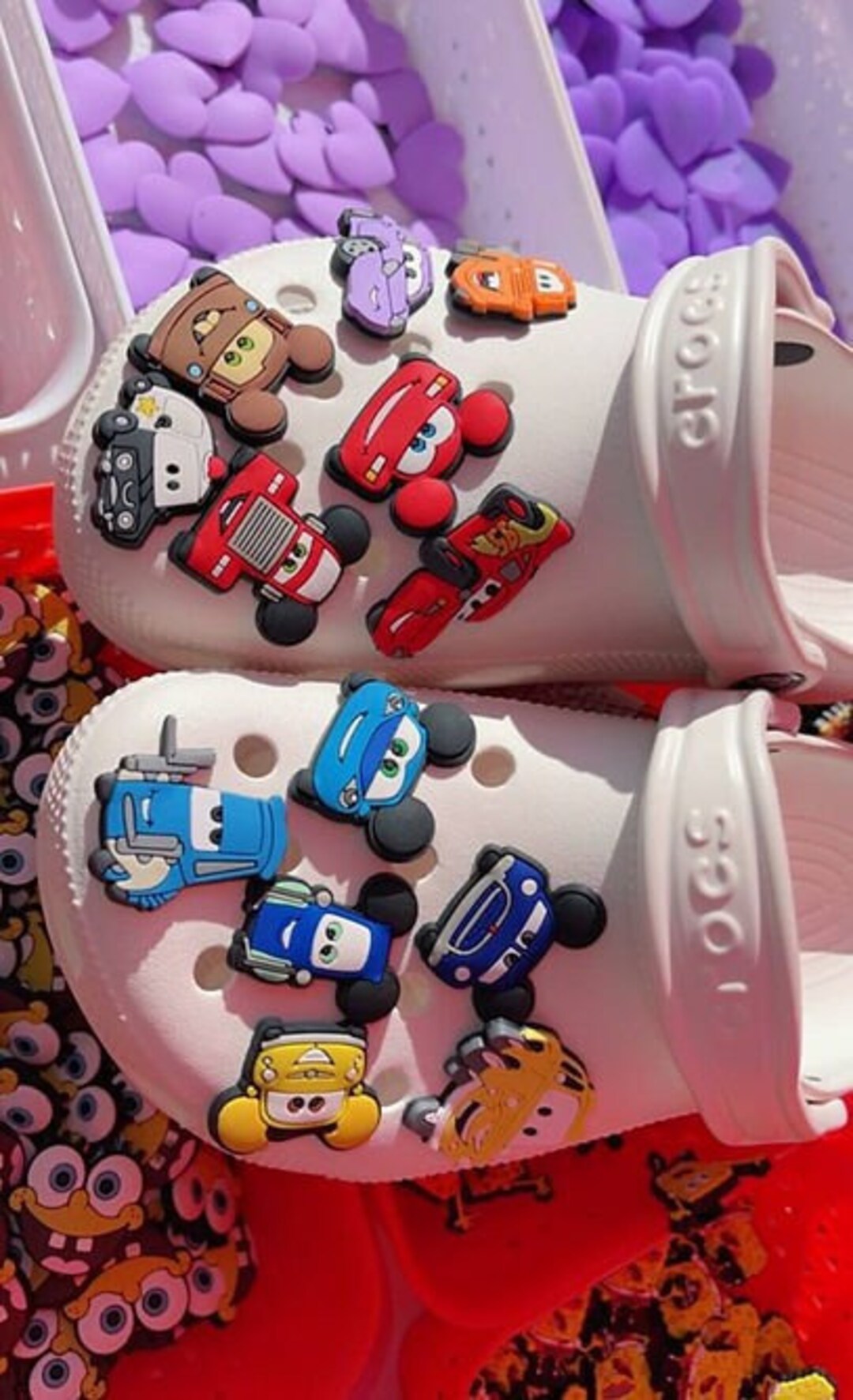 Cars croc Charms - Etsy