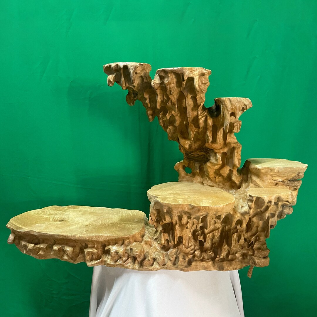 Drift Wood Piece Plant Stand Indoor Tiered Driftwood Stump for - Etsy