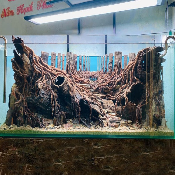 Wood Aquarium Stand - Etsy