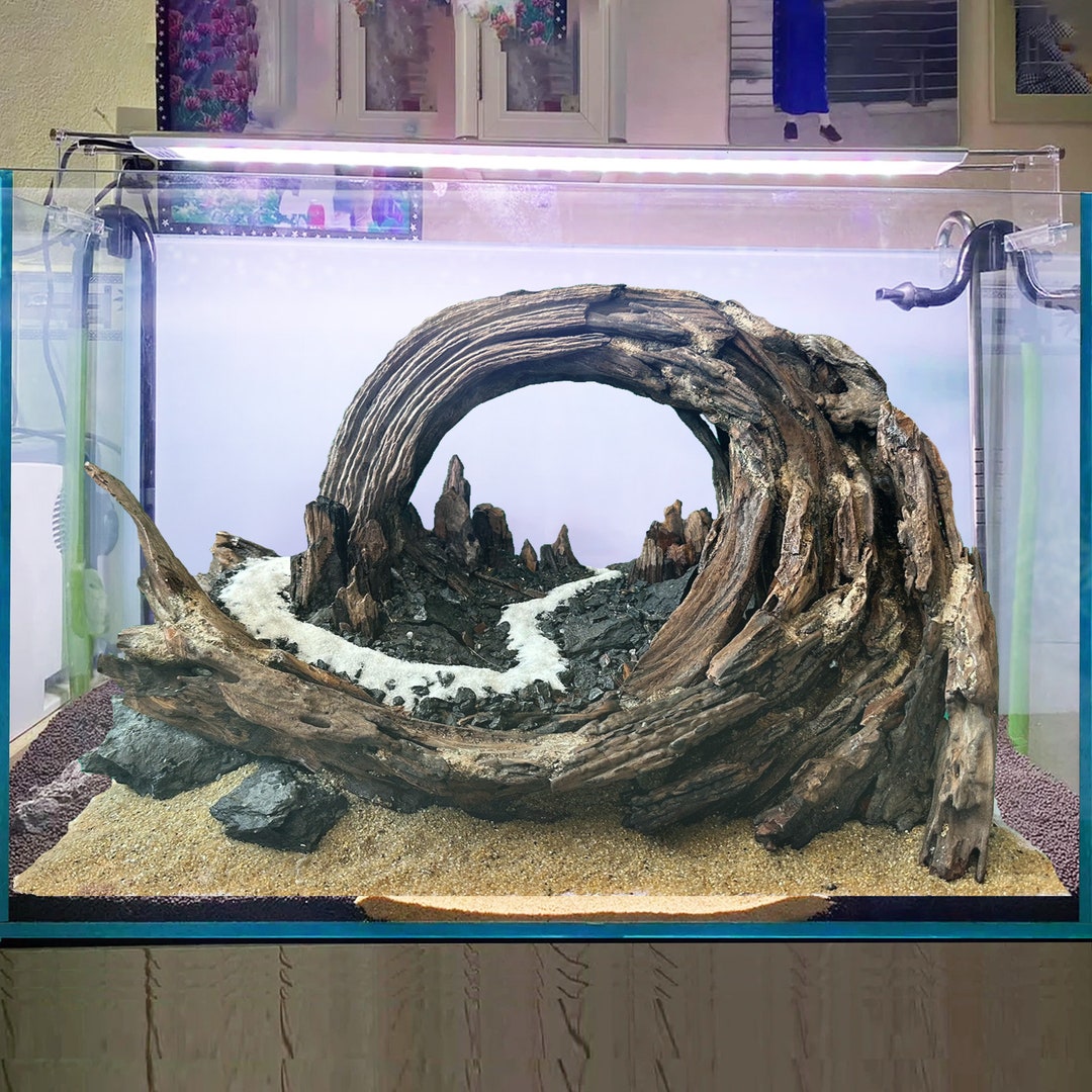 Driftwood Aquarium Aquascape Wood Real Drift Wood Fish Tank Decorations ...