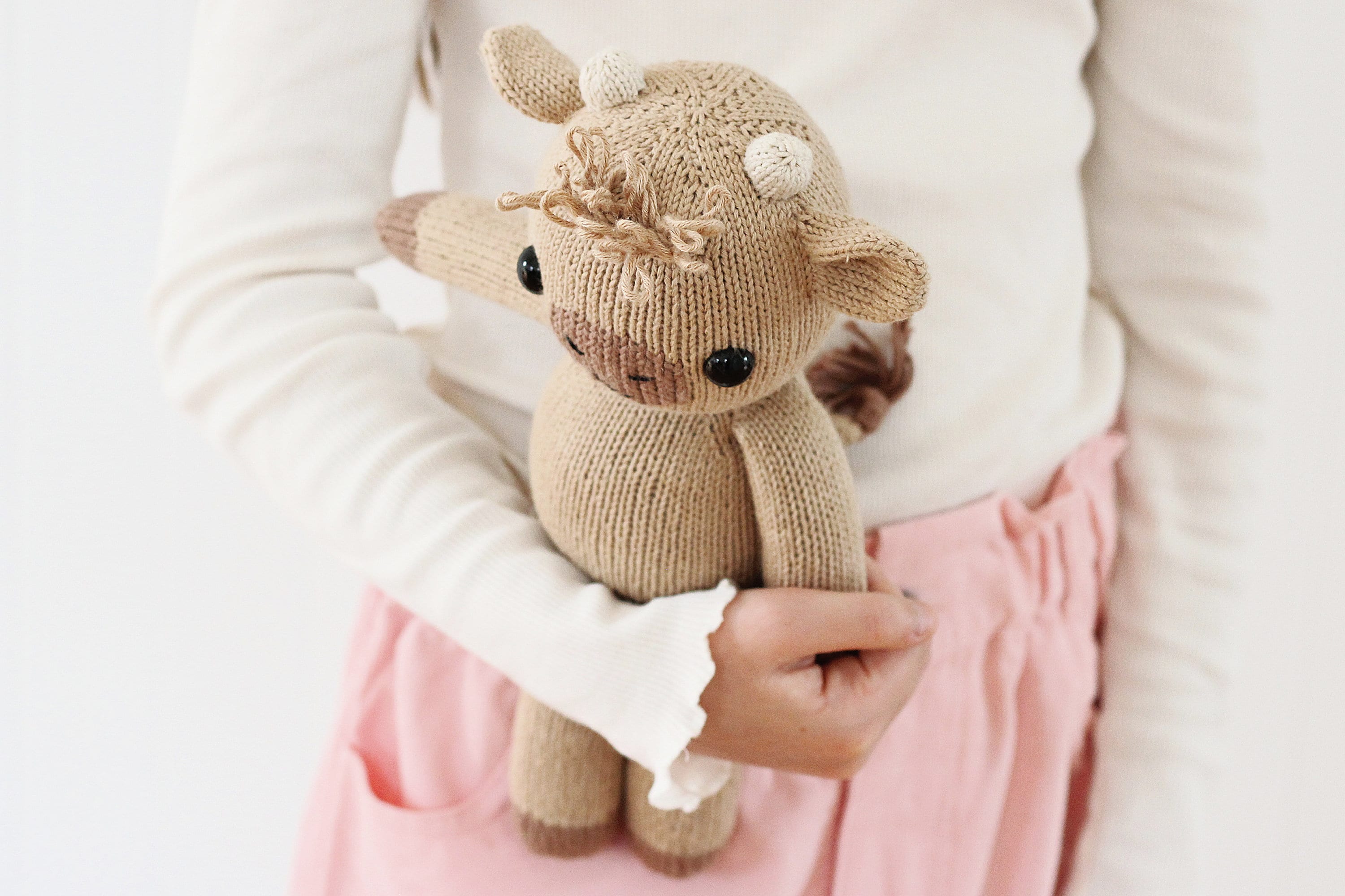 Knitted Toy Cow PDF Knitting Pattern - Easy to Follow, Seamless, Knit ...