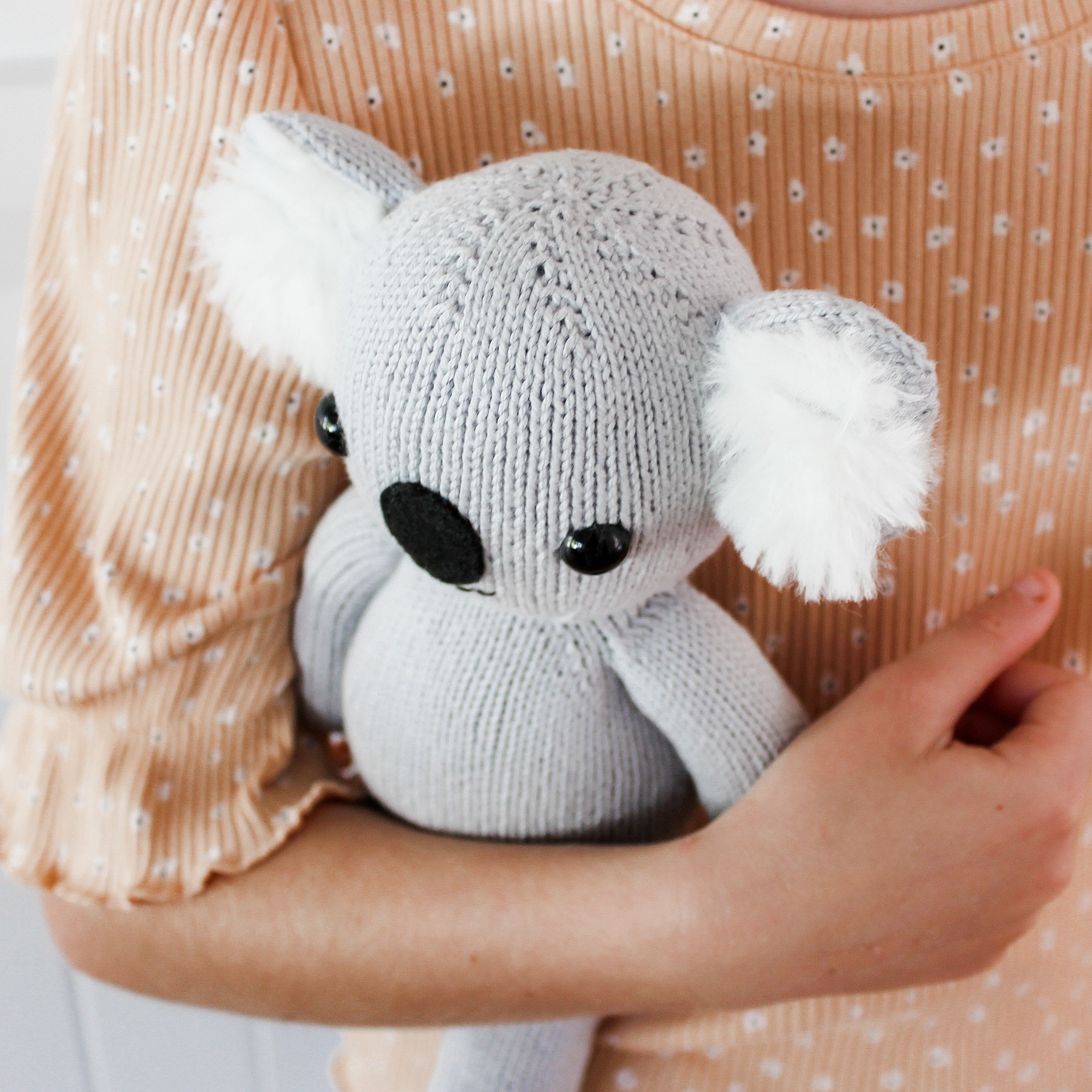 Knitted Koala Pattern PDF Knitting Pattern Easy to Follow, Seamless ...