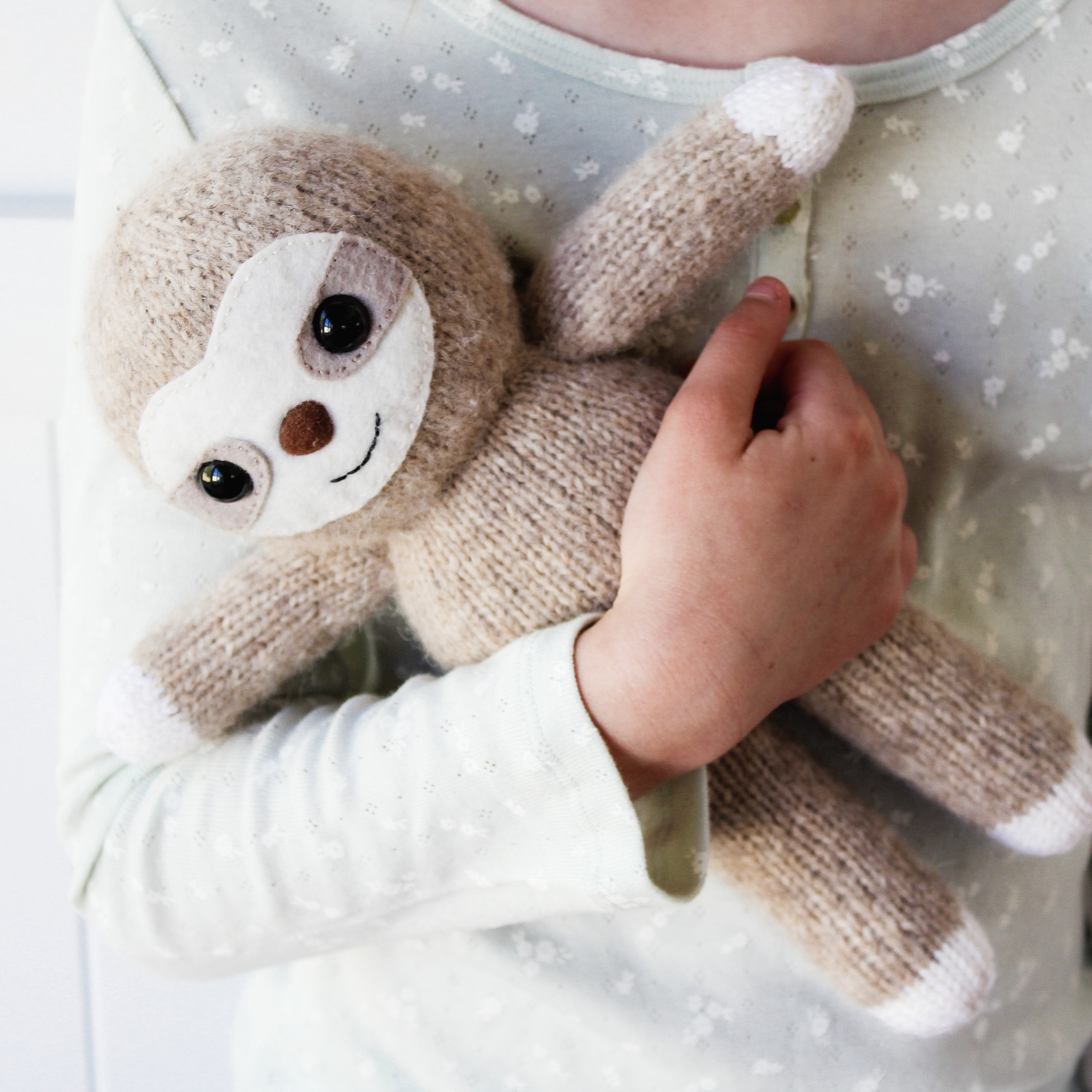 Sloth Toy PDF Knitting Pattern Knitted Pattern, Easy to Follow ...