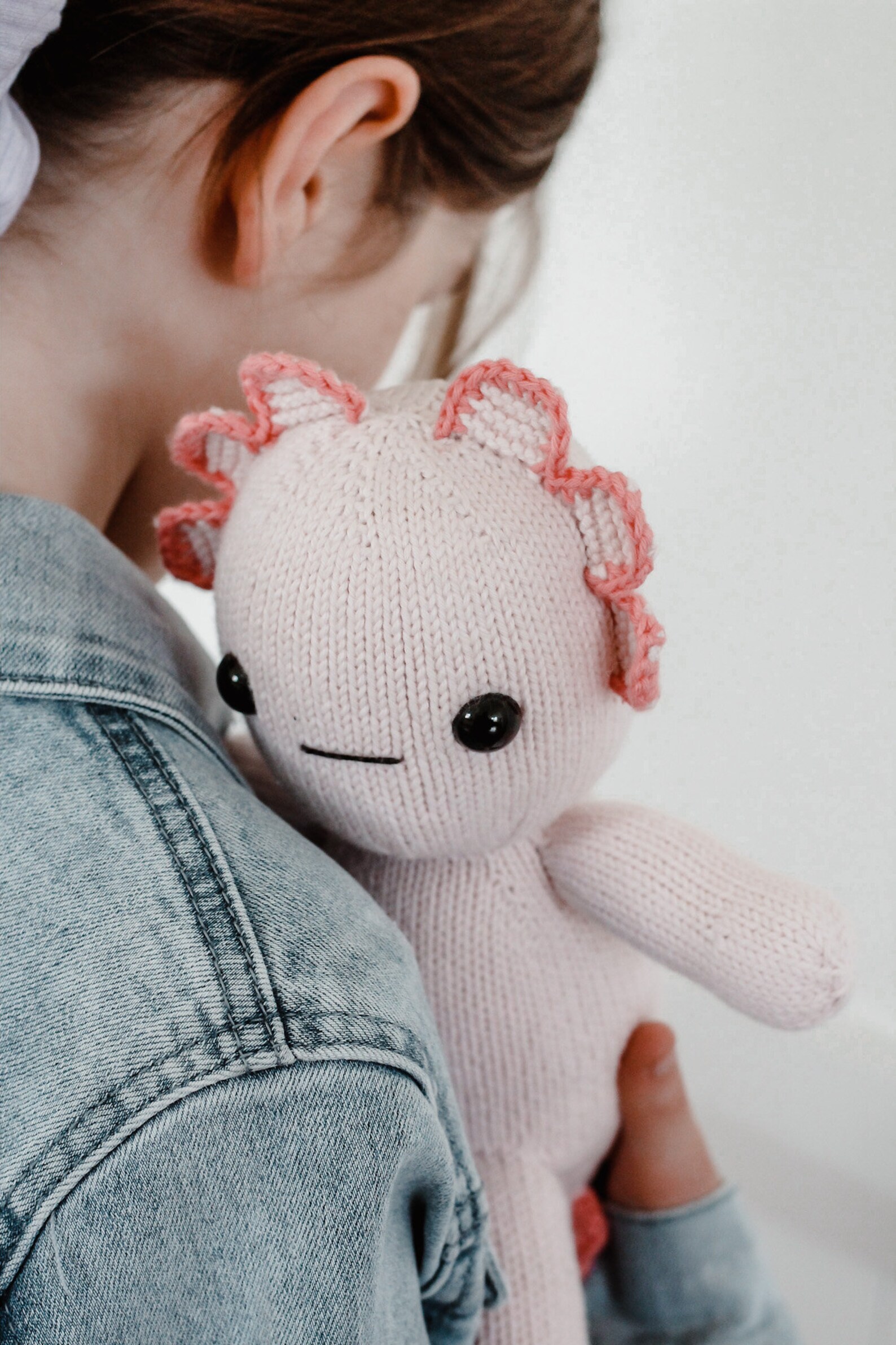 Axolotl Toy - PDF Knitting Pattern - Knitted Toy Pattern, Easy to ...