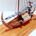 Teak Wood Miniature Fishing Boat: Java Perahu Mayang Handmade Decor - Etsy
