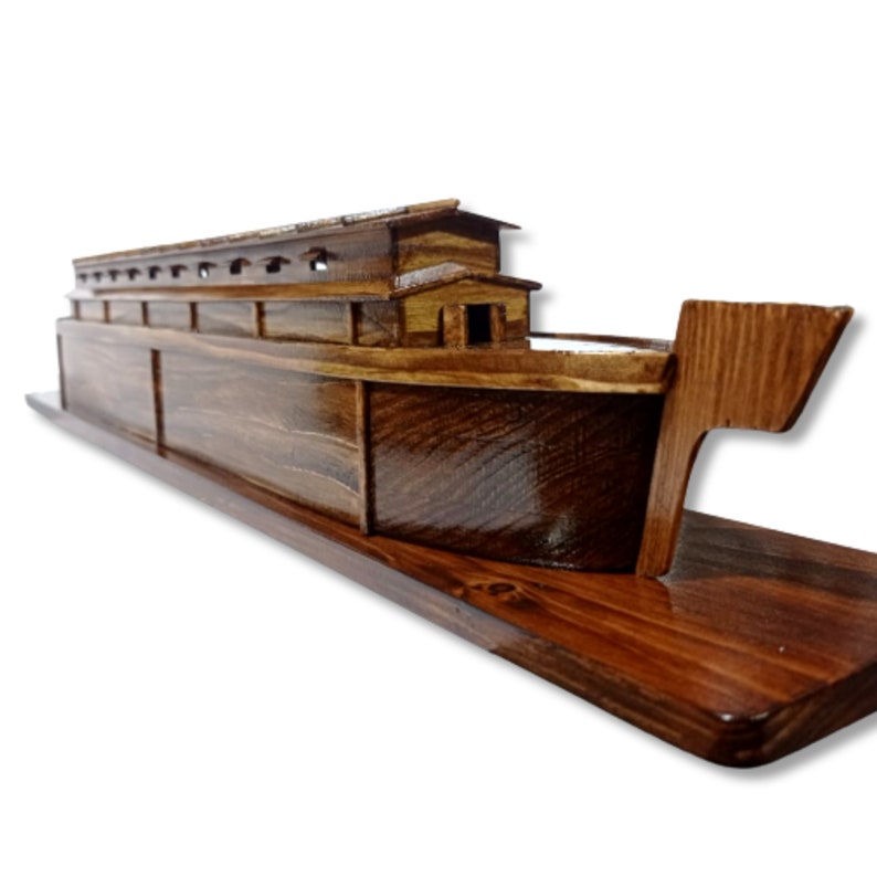 Noah's Ark Ornament Original Teak Wood - Etsy