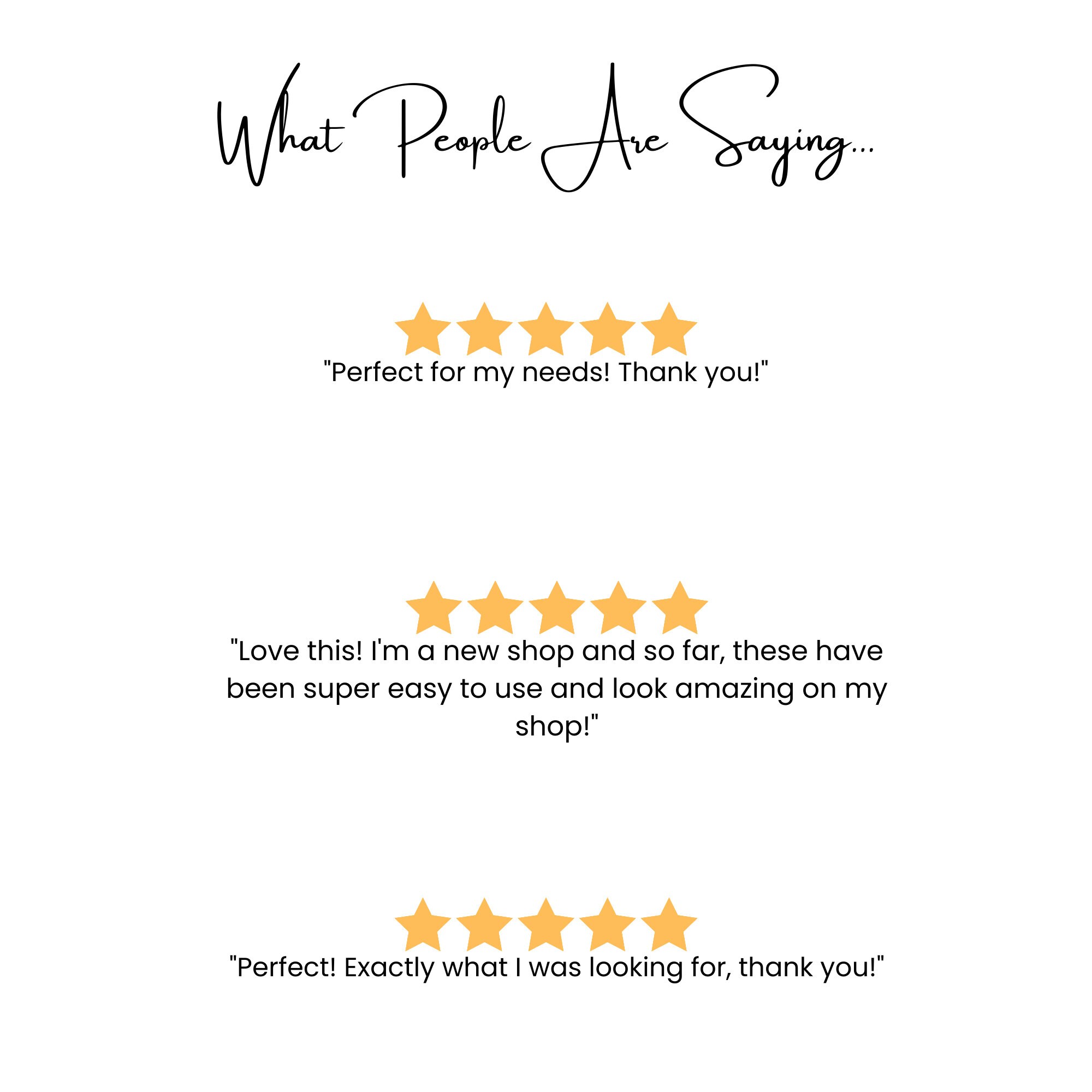 Square Printable Listing Templates for Etsy 40 Canva Mockup Designs for ...