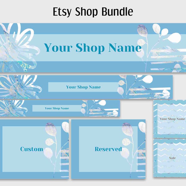 Turquoise Branding Kits - Etsy