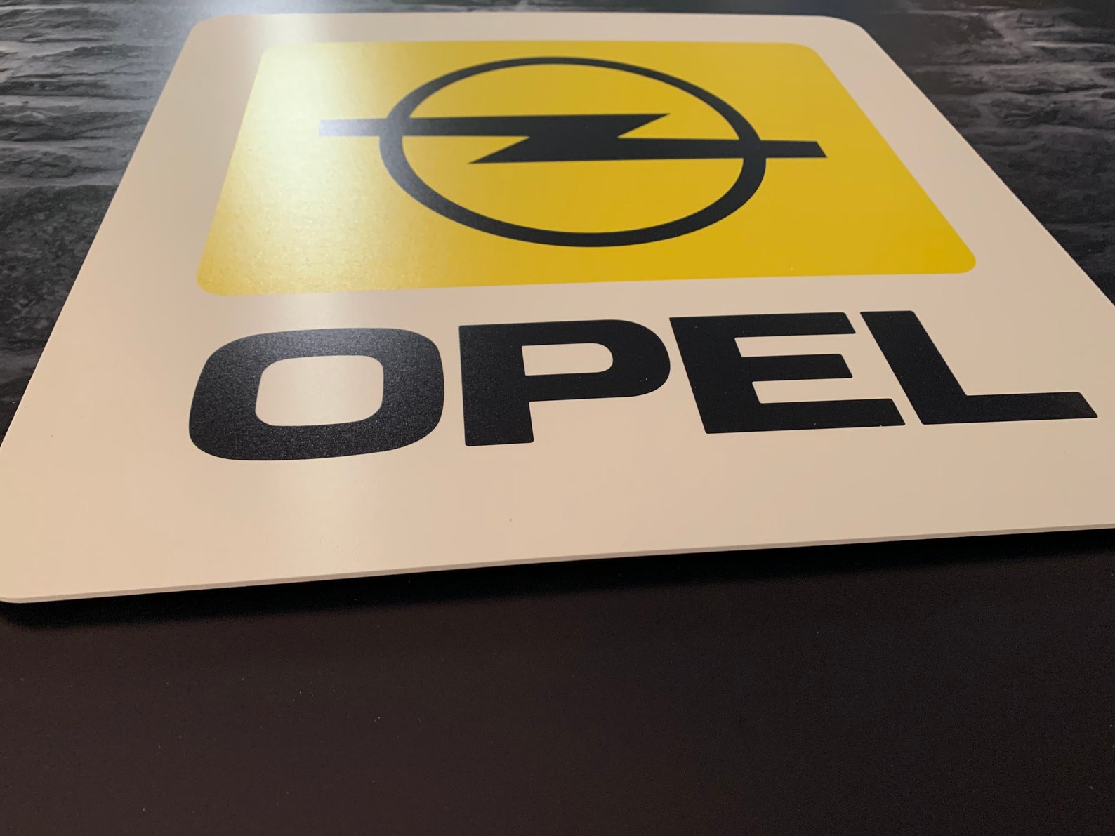 Vintage OPEL Car Decorative Plate Sign Look Logo Year - Etsy