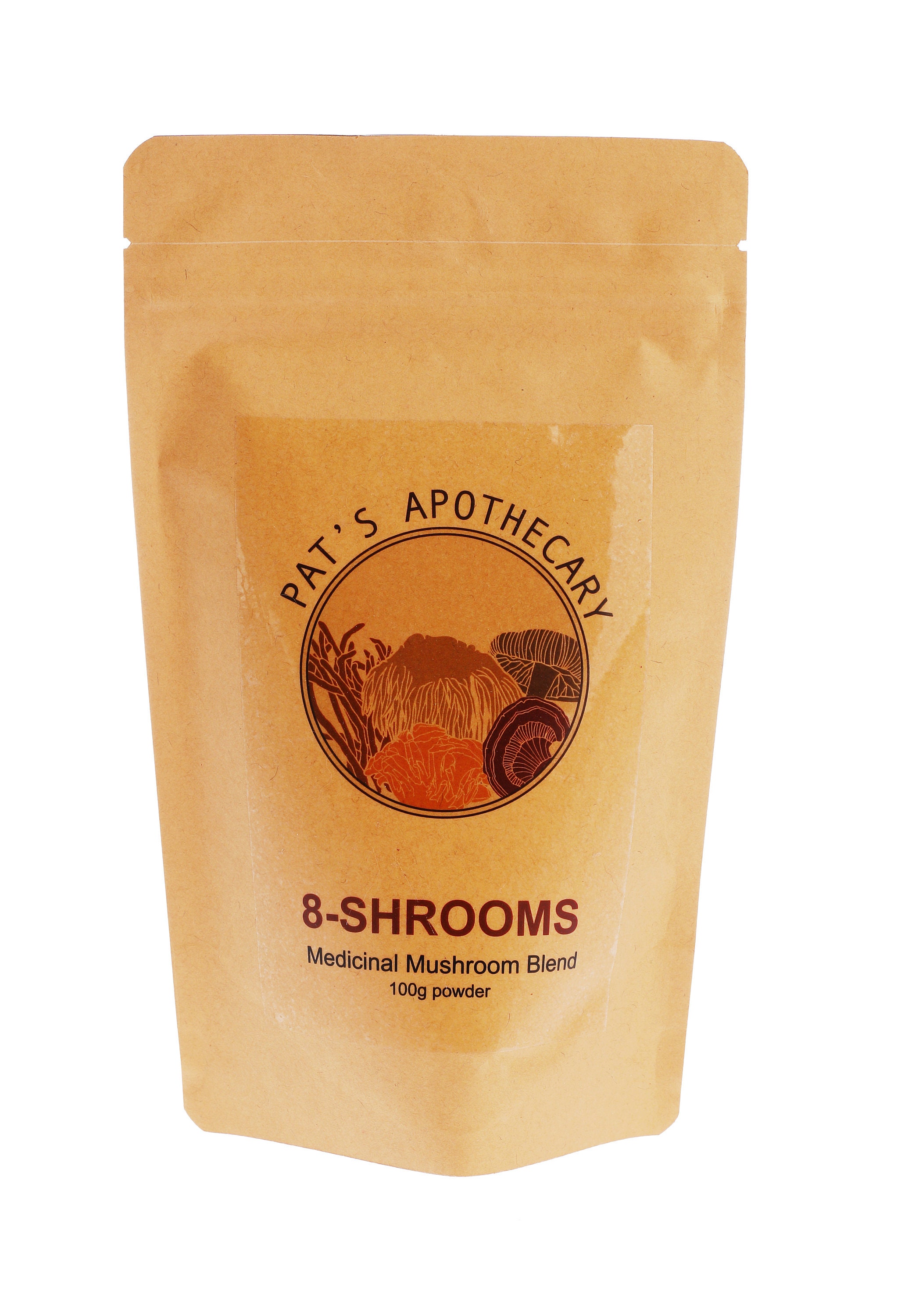 8 Shrooms: Medicinal Mushroom Powder Blend - Etsy Australia