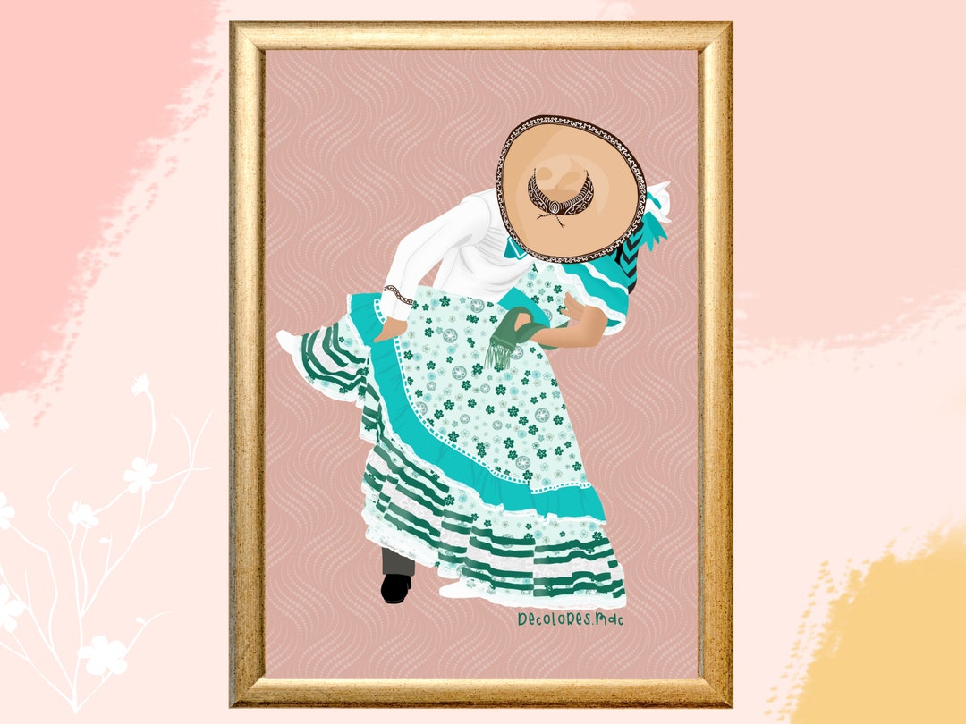 Printable Art, Folclorico SINALOA, Ballet Folklorico, Mexican Art ...